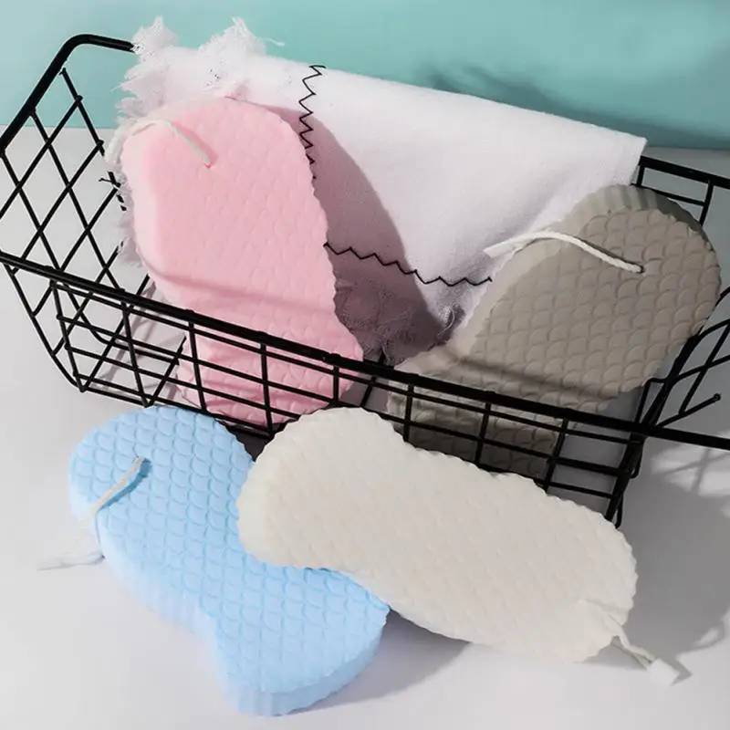 Sponge-Shower-Brush-No-Pain-Concave-Convex-Texture-Design-Deeply-Clean ...