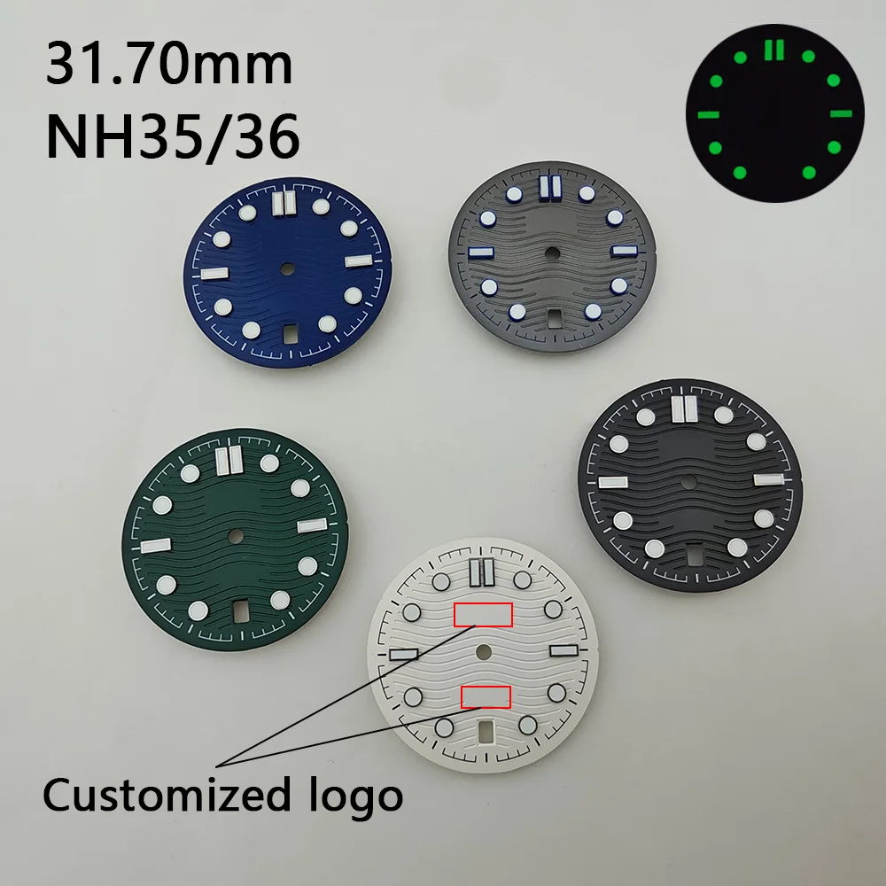 31-7mm-NH35-36-dial-with-6-o-clock-date-window-green-glow-wave-pattern ...