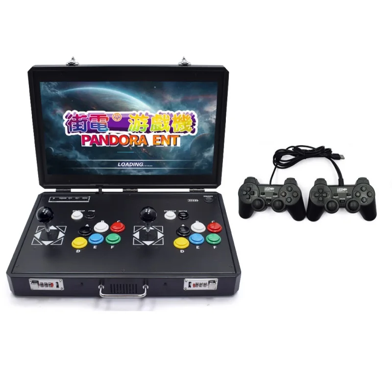 Pandora-H3-6000-Arcade-Console-with-Gamepad-Double-Joystick-Button-PCB ...