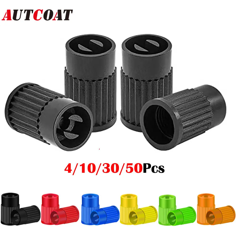 Plastic-Tire-Valve-Caps-Built-in-Valve-Core-Remover-Tool-Universal-Stem ...