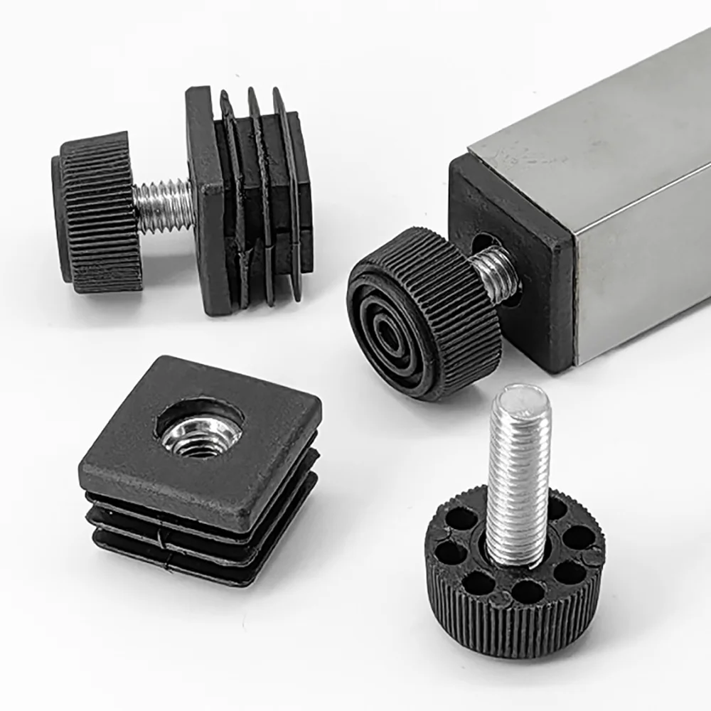 32mm(M8) - Pieds de Meubles Antidérapants, Table, Chaise, Canapé, Armoire, Réglables, Pieds ...