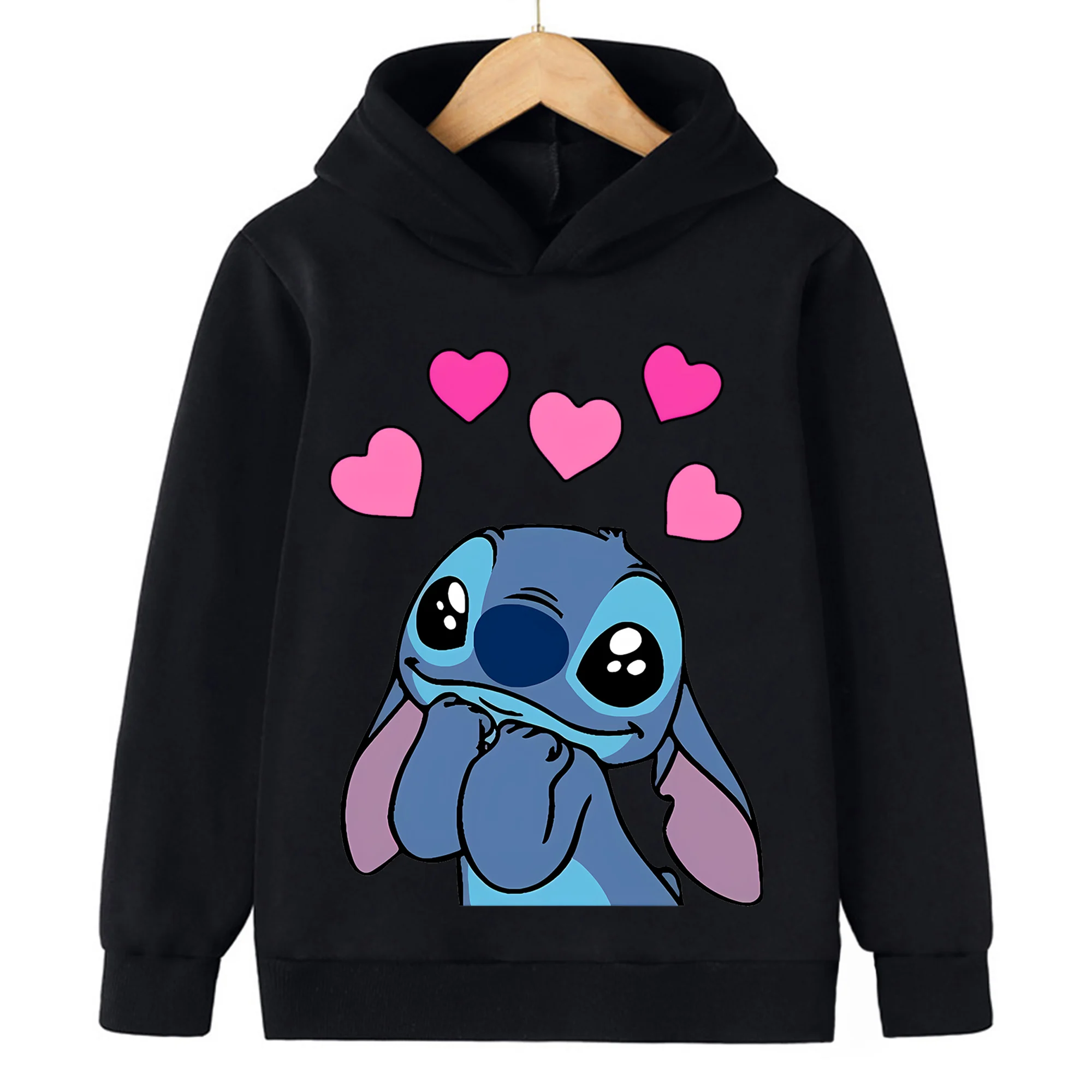 Cute-Stitch-Hoodies-Sweatshirts-Girls-Clothes-Hood-Pullovers-Children-s ...