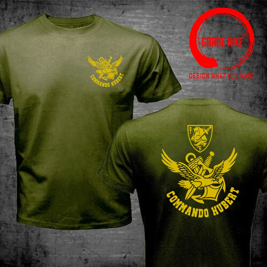 Summer-T-Shirts-French-Special-Forces-Marines-Combat-Swimmer-Frogmen ...