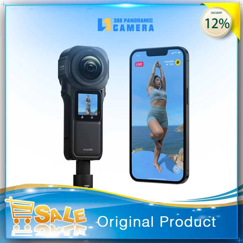 Insta360 ONE RS 1-Inch 360Shadowstone Insta360 Oners One-Inch Panoramic ...