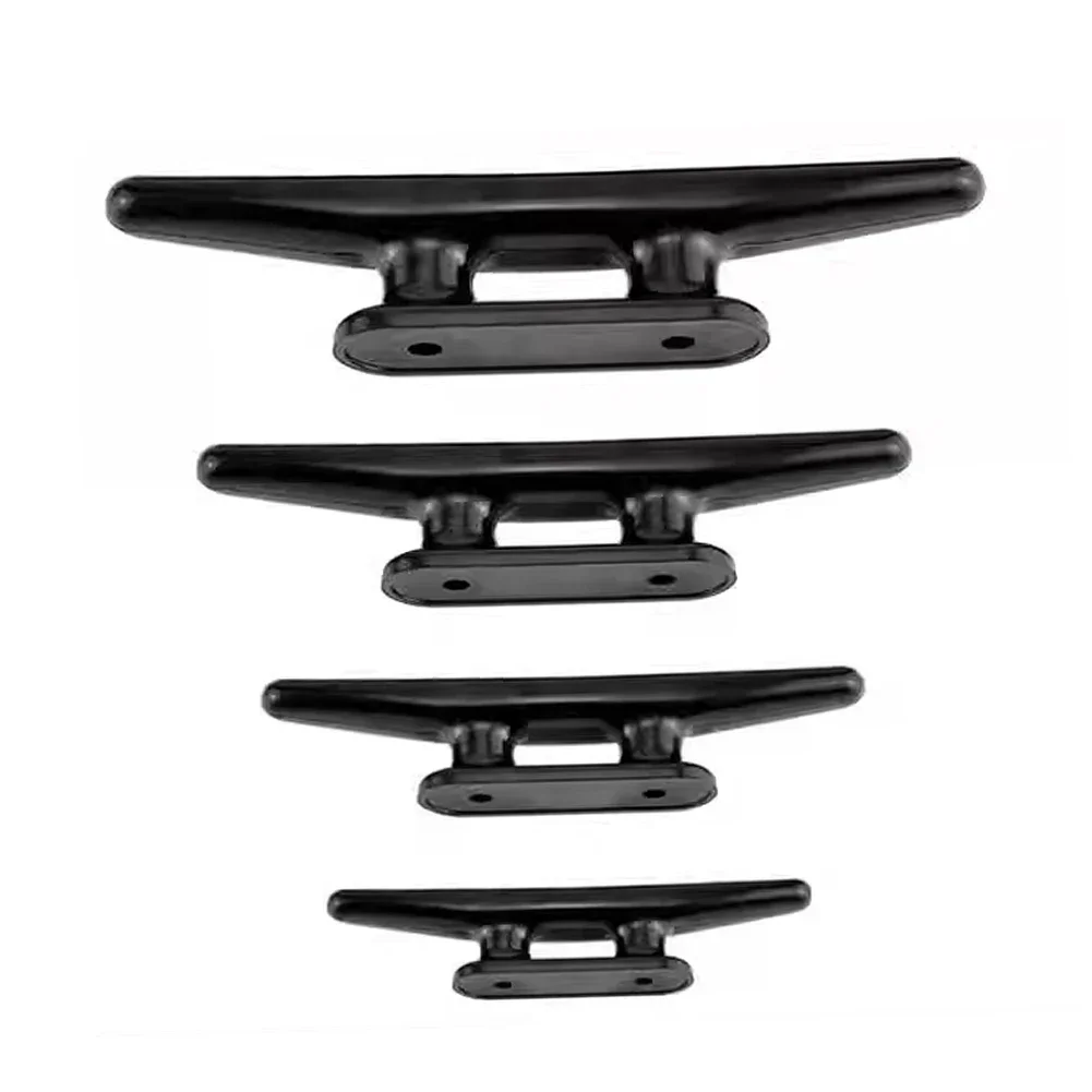 Nylon Low Flat Cleat Open Base Cleat With 2 Screws Marine Boat Yacht ...