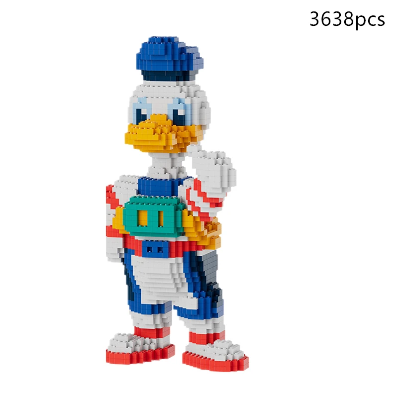 Disney Astronaut Daisy Duck Block Brick Donald Duck Ornaments Figure ...