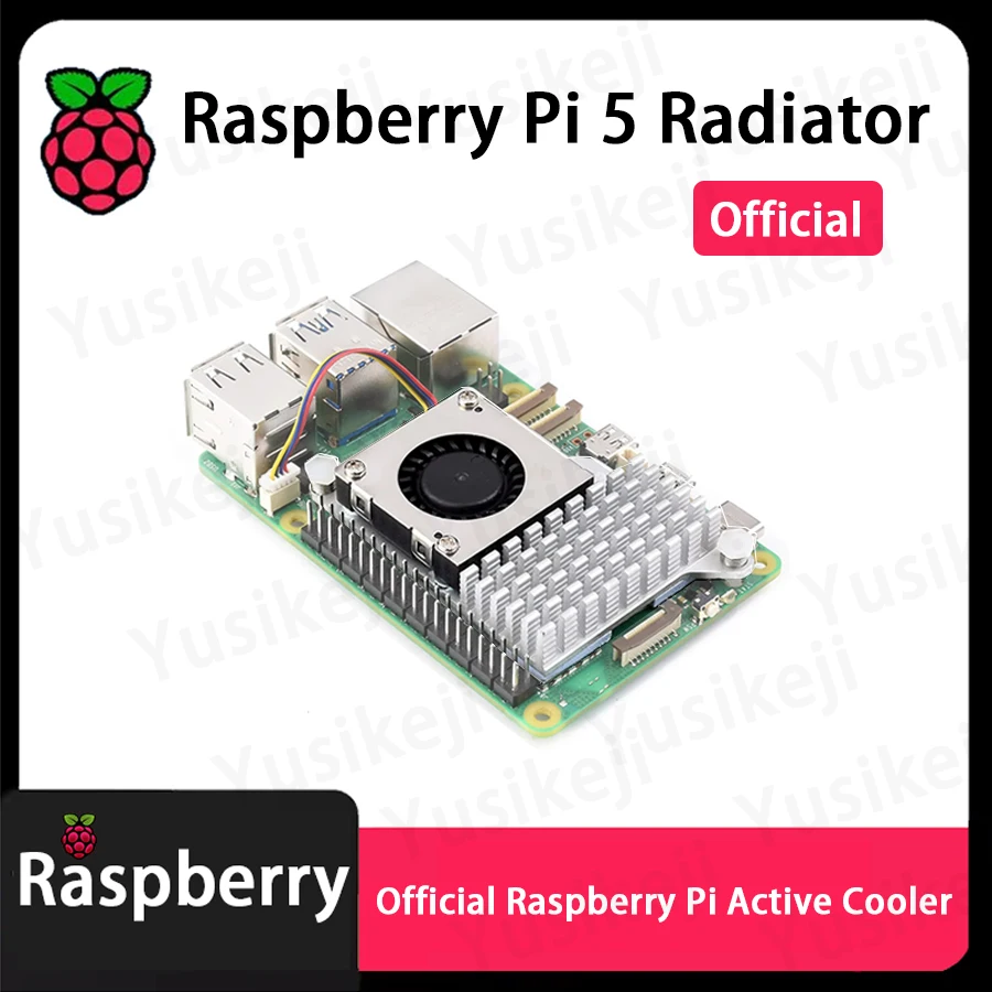 Official Raspberry Pi 5 Active Cooler radiator for Raspberry Pi 5 ...