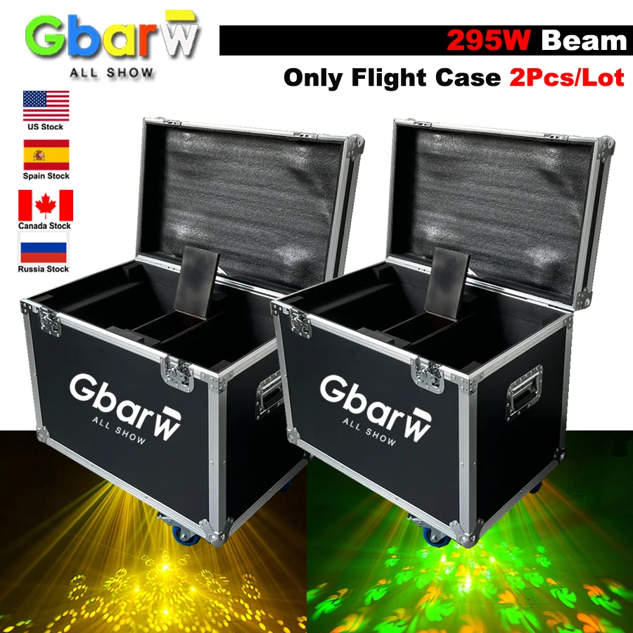 No Tax New Professional Only Flight Case 295w Beam Moving Head Light ...