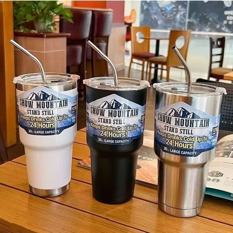 Magic-Freeze-Garrafa-t-rmica-copo-de-gua-de-a-o-inoxid-vel-palha-Bebida ...