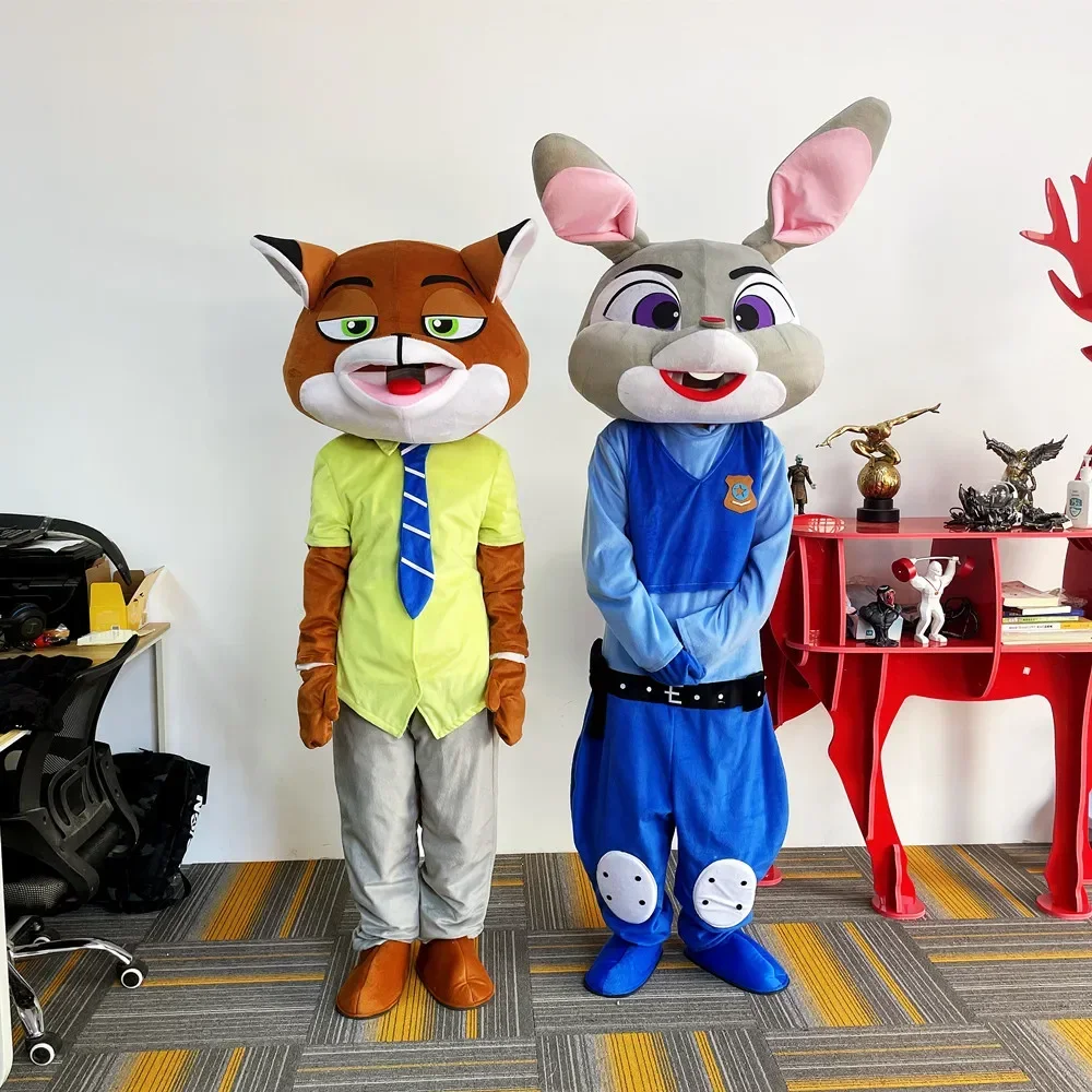 Cosplay-Zootopia-Rabbit-Judy-Fox-Nick-Sloth-Flash-Cartoon-character ...
