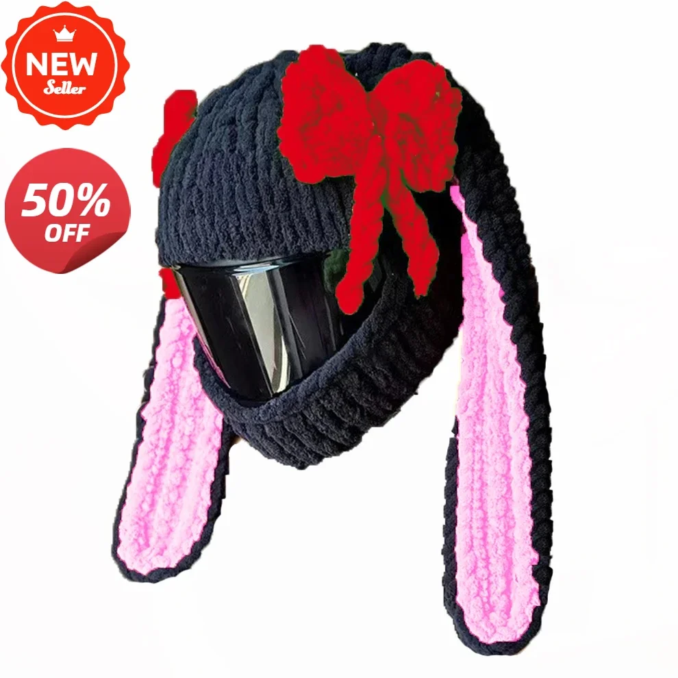 Cartoon-Helmet-Protection-Cover-Headgear-Fluffy-Plush-Set-For ...