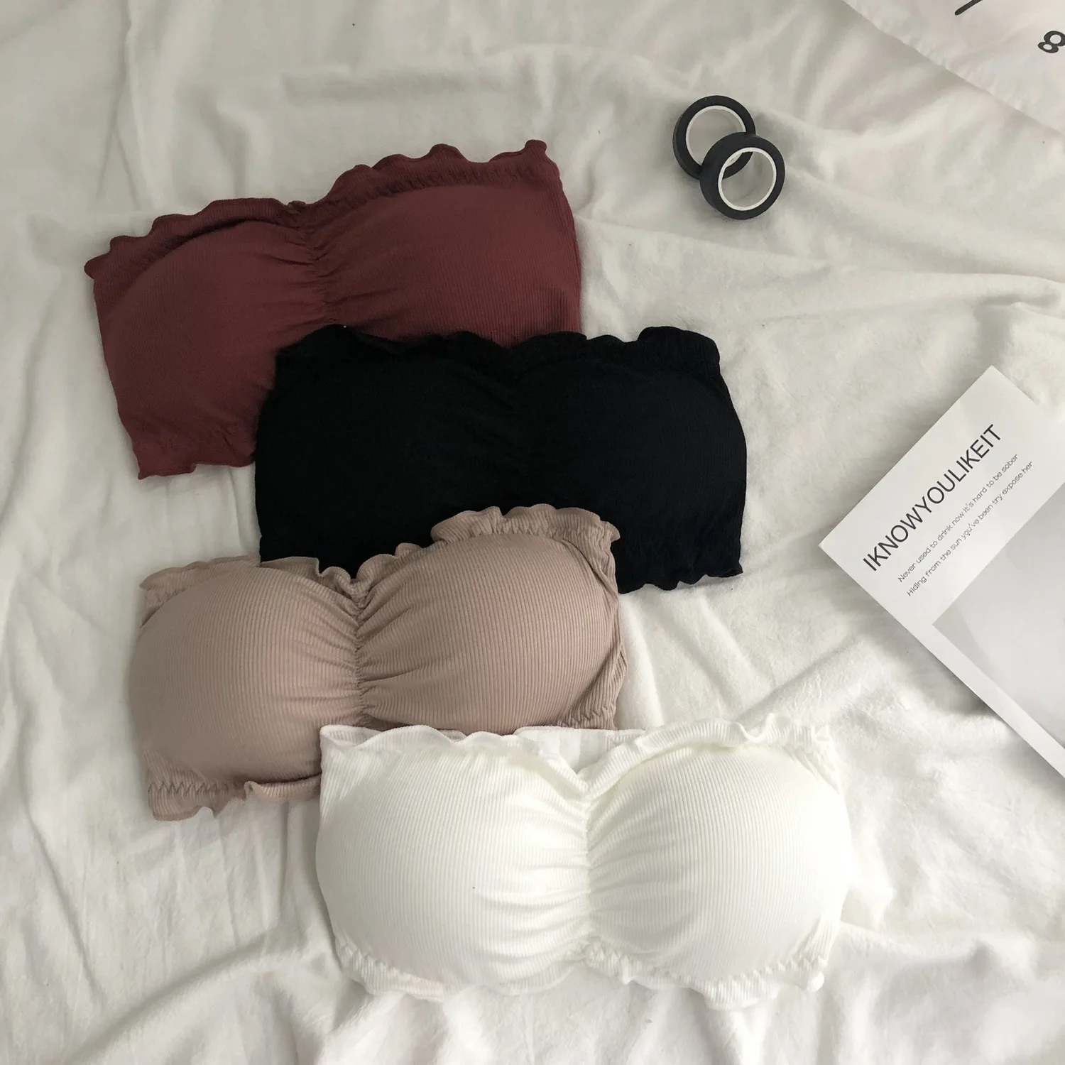 Teenage Girls Strapless Training Bras 2022 New Arrival Teens Student ...