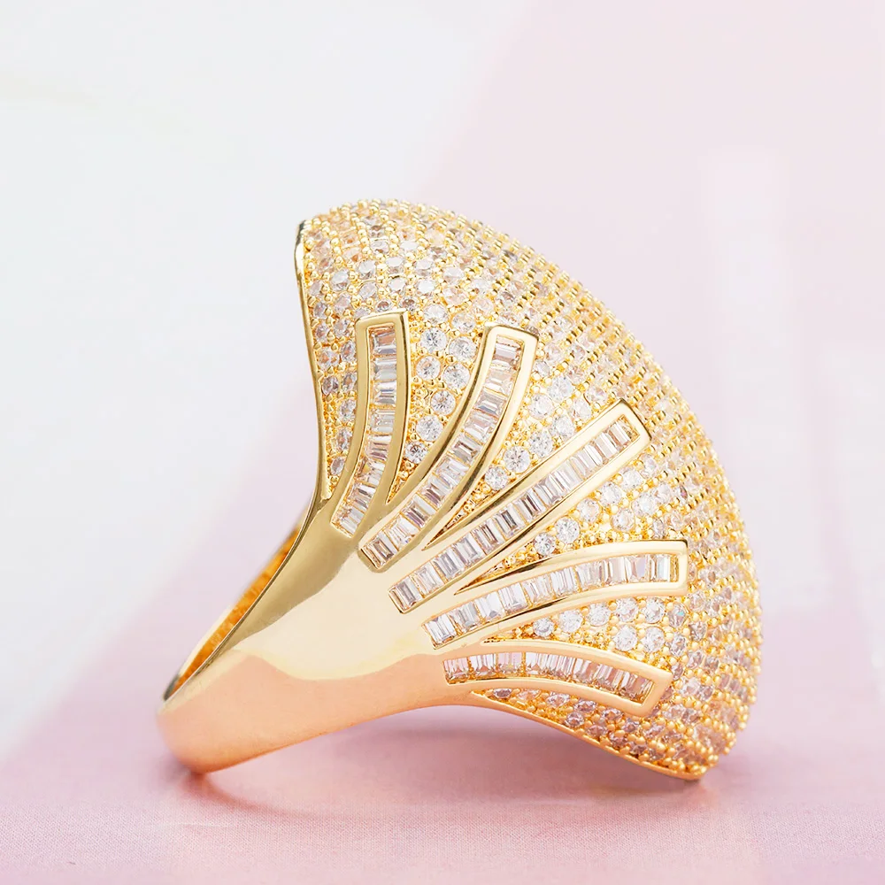 New-Luxury-Big-Rings-Crown-Oval-Geometry-Chic-For-Women-Wedding-Cubic ...
