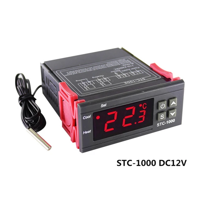 Digital Temperature Controller Thermostat | Thermostat 220v Temperature ...