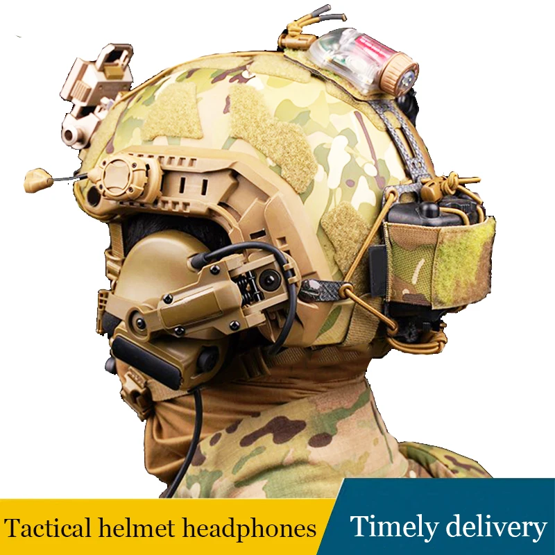 Tactical-helmet-headphones-military-shooting-protection-earmuffs ...