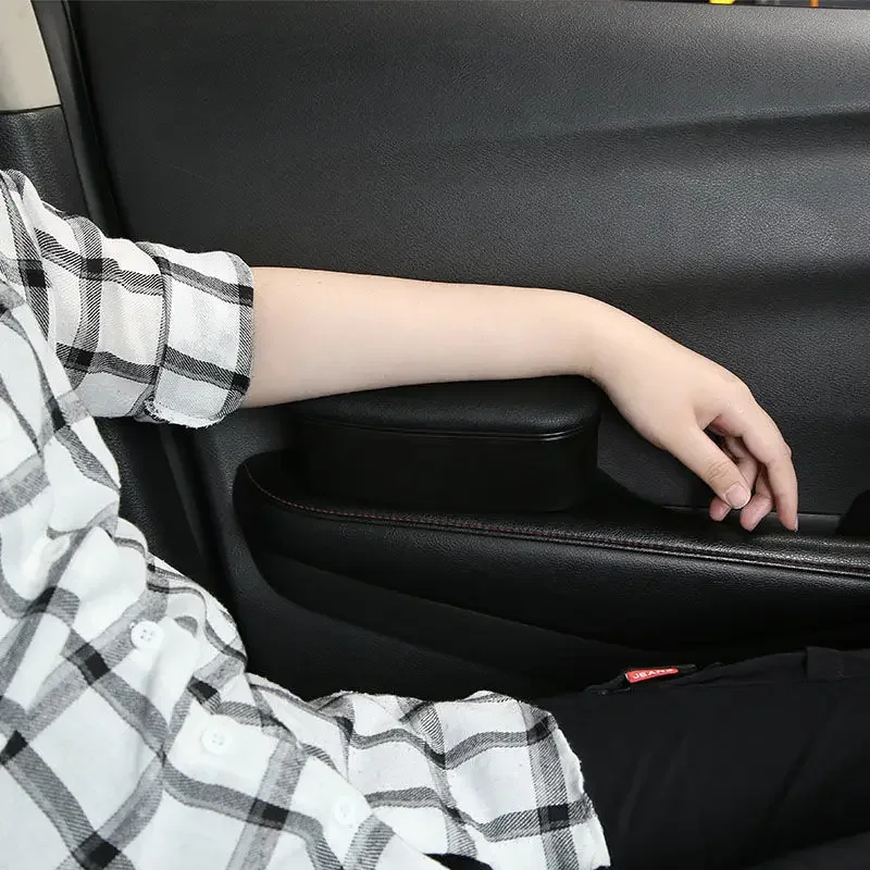 Car-interior-armrest-storage-function-armrest-door-leather-ergonomic ...