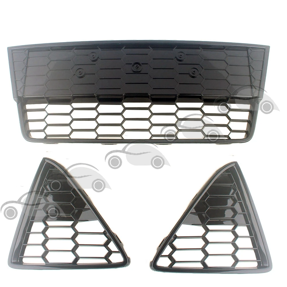 Car-Front-Racing-Lower-Bumper-Grilles-Facelift-Grill-For-Ford-Focus ...