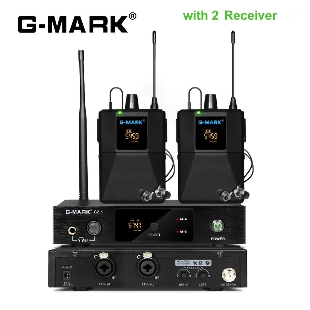In-Ear-Monitor-UHF-Wireless-Return-Frequency-Selectable-For-Stage ...