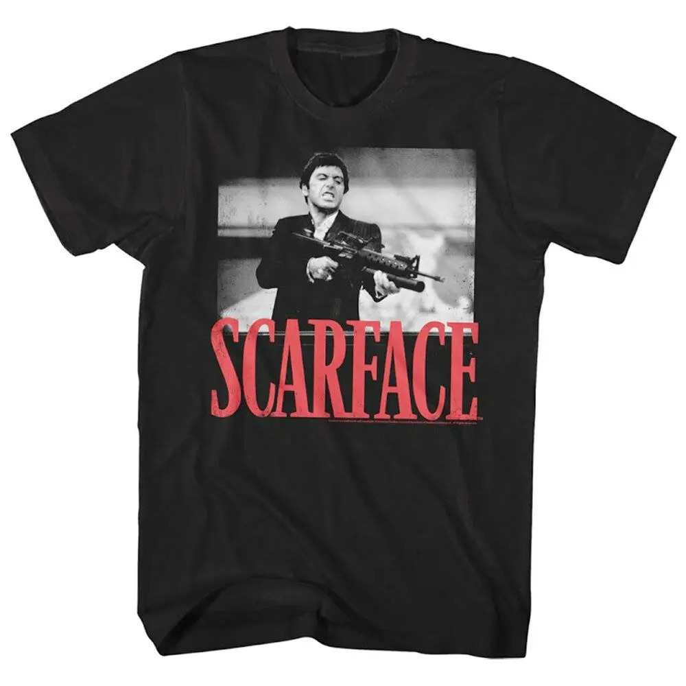 Film-T-Shirt-Scarface-Tony-Montana-Big-Guns-Graphic-Print-T-Shirt ...