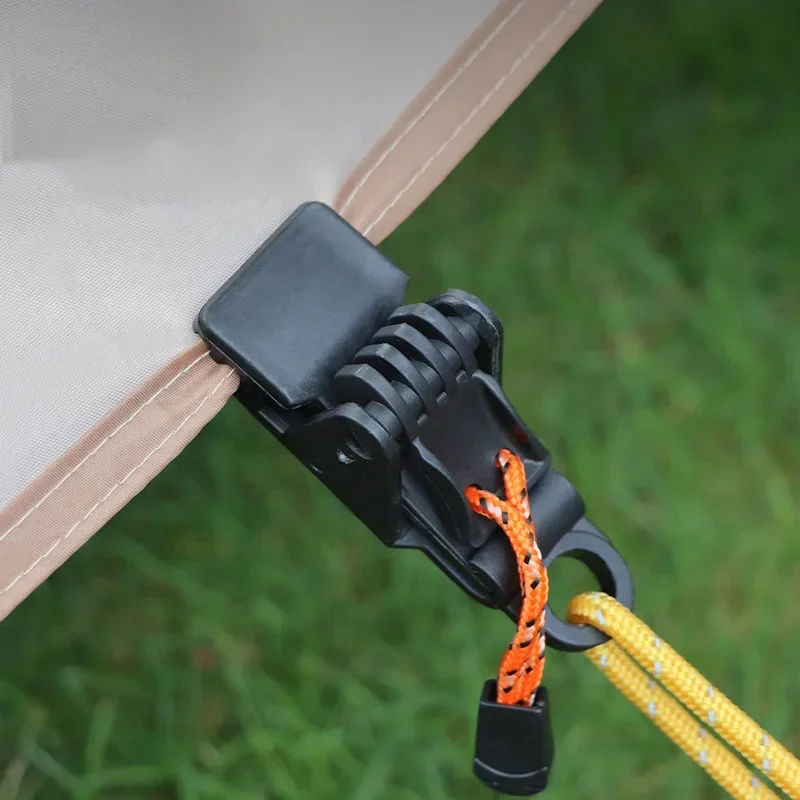 Hot-Tarpaulin-Clip-Tent-Canopy-Clip-Buckle-Outdoor-Wind-Rope-Tarp ...