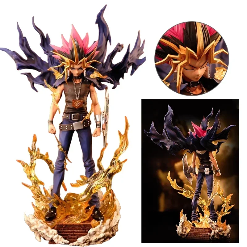 28cm-Yu-Gi-Oh-Duel-Monsters-Yami-Yugi-Anime-Figure-Dark-Magician-Girl ...