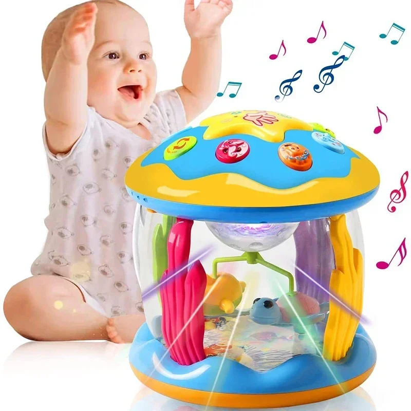 Baby-Musical-Toy-for-1-3-Years-Babies-Ocean-Rotary-Projector-Kids ...