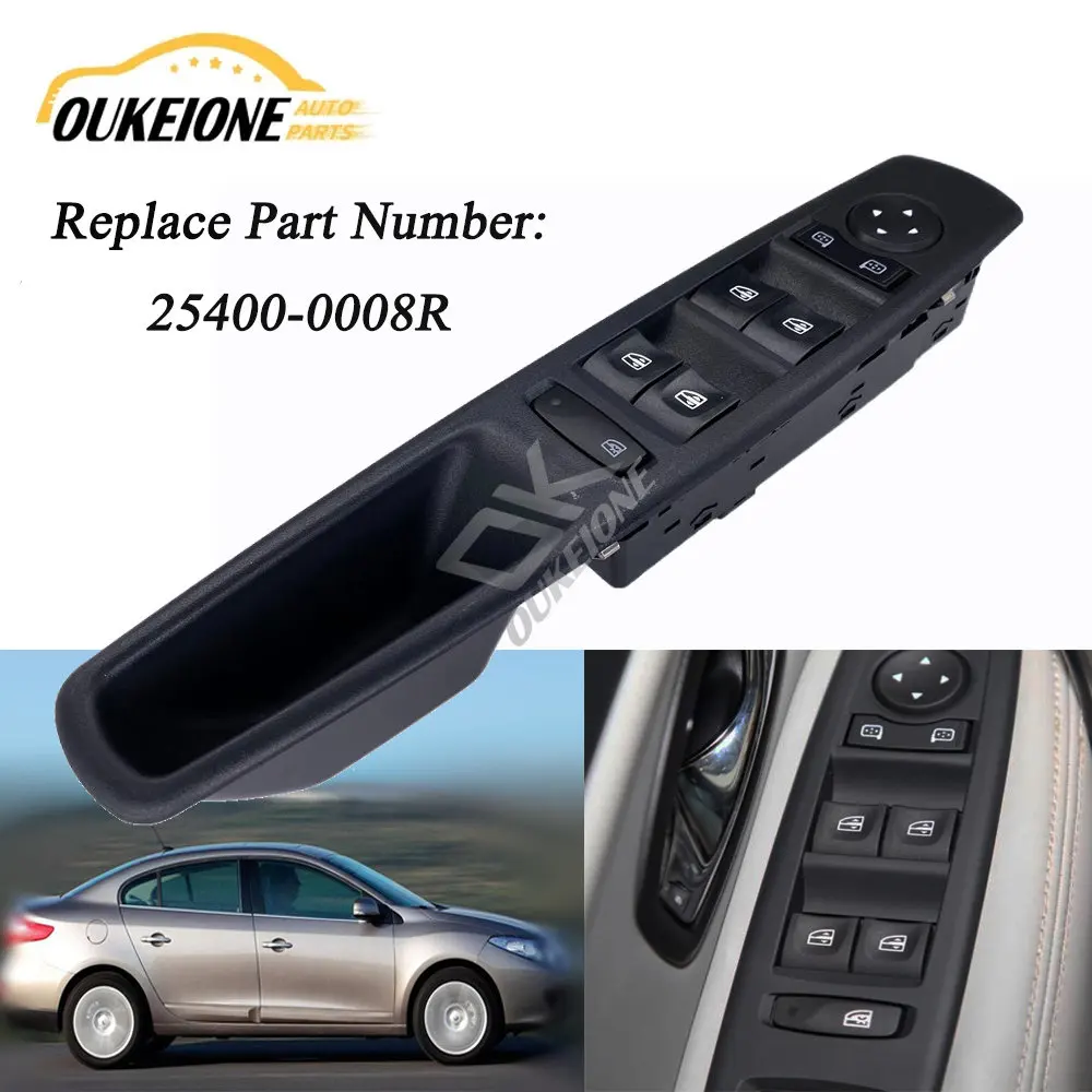 For Renault Megane Fluence L30 Laguna Electric Master Window Control ...