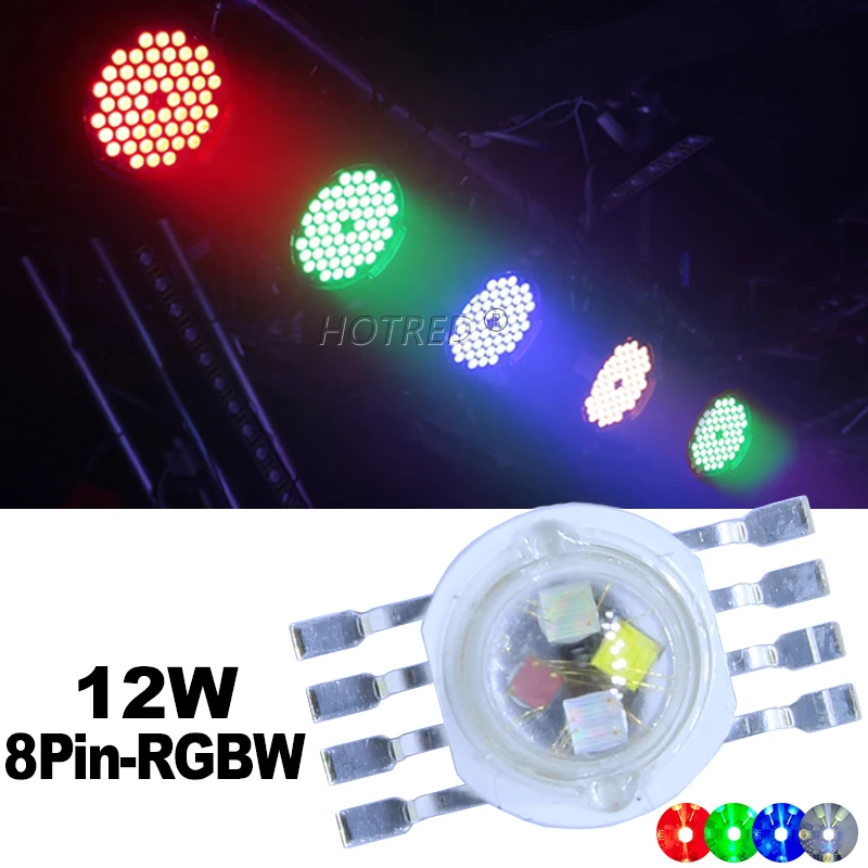 1-500pcs-LED-RGBW-Diode12W-High-Power-8pin-rgbw-led-Chip-four-color ...