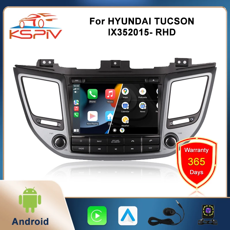 For-HYUNDAI-TUCSON-IX35-2015-RHD-8-Inch-Android-Car-CarPlay-Radio-DVD ...