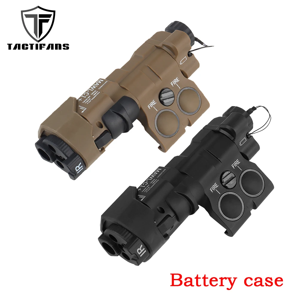 Tactical Nylon MAWL C1 Battery Case Modular Rail Mounting Battery ...