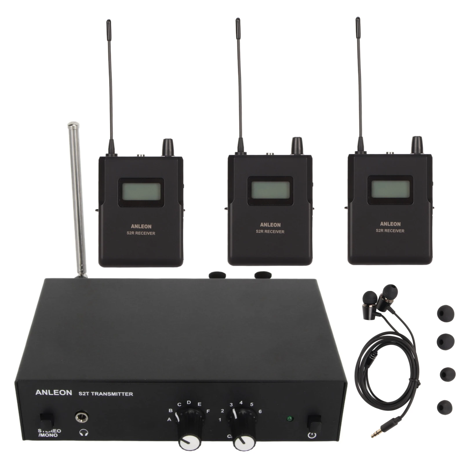 ANLEON-S2-UHF-Stereo-Wireless-In-Ear-Monitor-System-670-680MHZ-526 ...