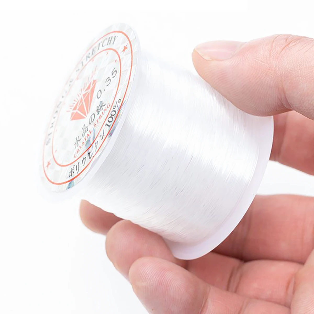0.2-1mm 1Roll Fishing Line Non-elastic Clear Strong Crystal Nylon Wire ...