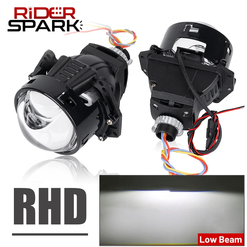 3-In-Bi-led-Projector-Lens-Hyperboloid-For-Hella-3R-G5-H7-H4-9005-9006 ...