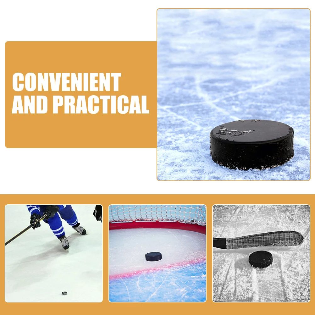 6pcs Pu Foam Puck Ice Hockey Training Equipment Lightweight Durable ...