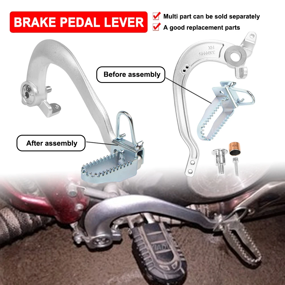 Motorcycle Rear Brake Pedal Lever For Benelli TRK702 TRK702X TRK502 ...