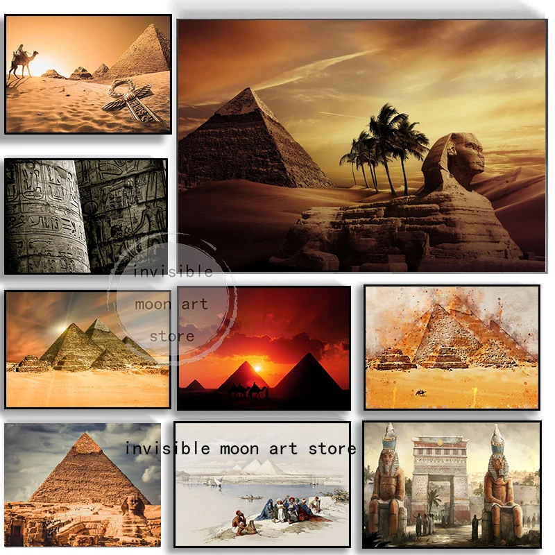 Egyptian Pyramid Paintings