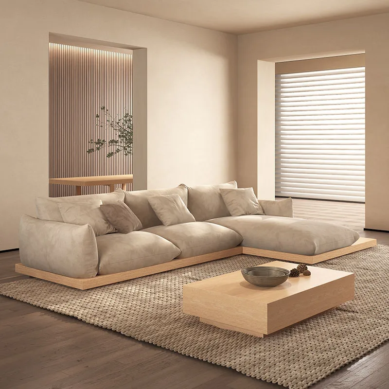 Japandi-Modern-Sofa-Puffs-Lazy-Curved-Design-Floor-Couch-Lounge ...