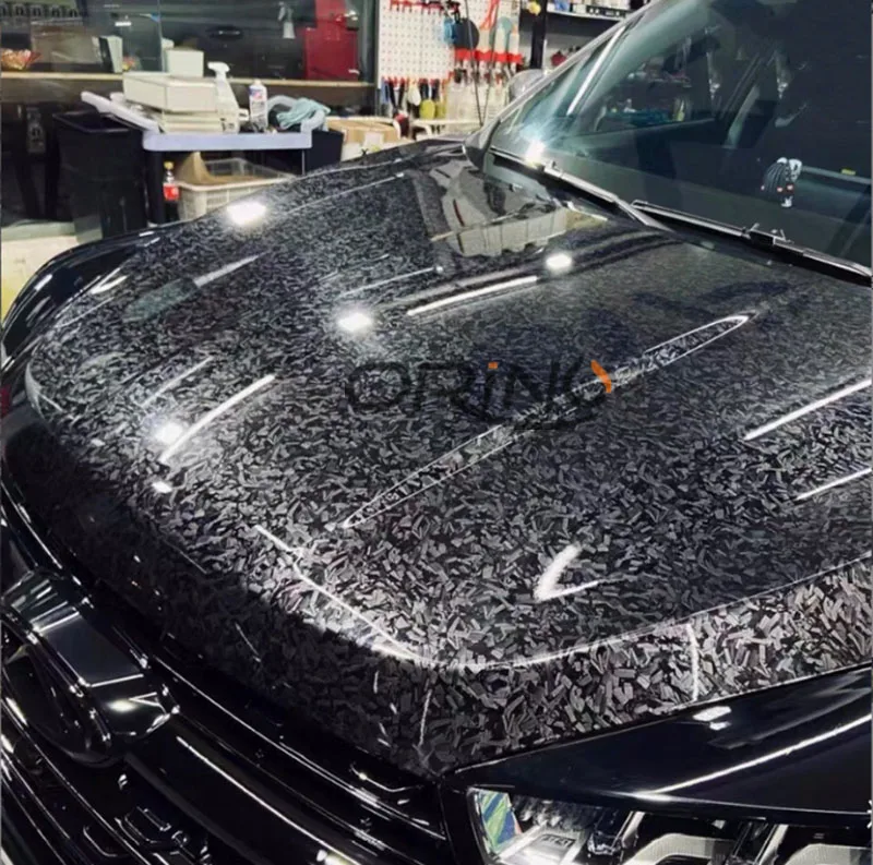 Gloss-Black-Forged-Carbon-Vinyl-Film-Roll-Car-Wrap-Foil-Adhesive-Peel ...