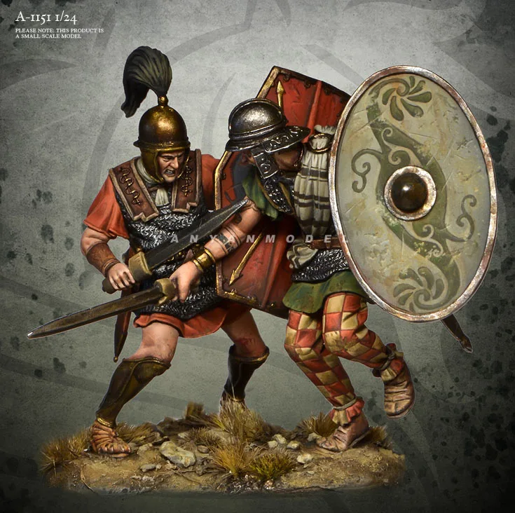 1-24-Resin-model-kits-DIY-figure-soldier-colorless-and-self-assembled-A ...