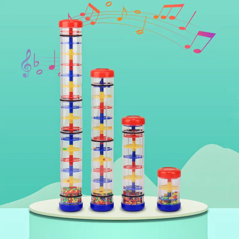 Rainmaker-Rain-Sound-Stick-Tube-Musical-instrument-Toddler-Hand-Shaking ...
