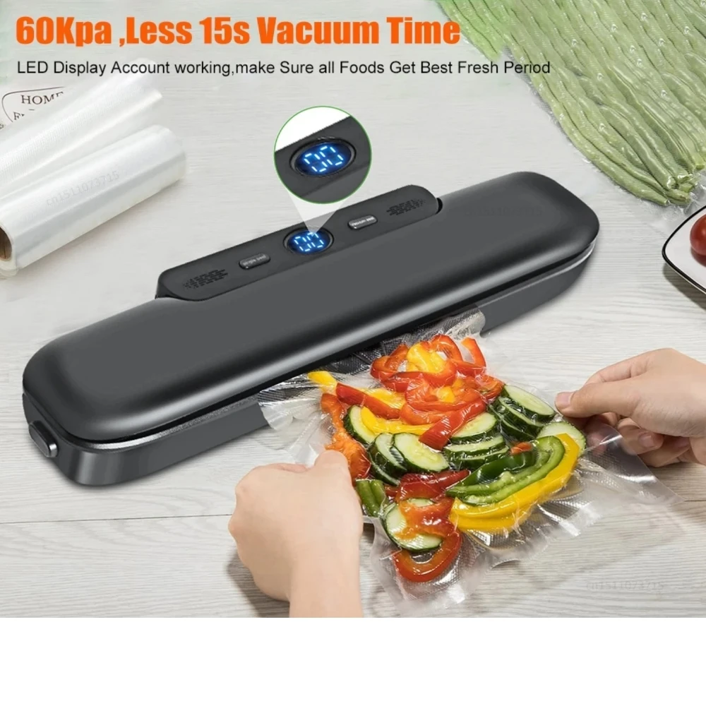 Electric-Vacuum-Food-Sealer-Machine-and-Bags-Household-One-Click ...