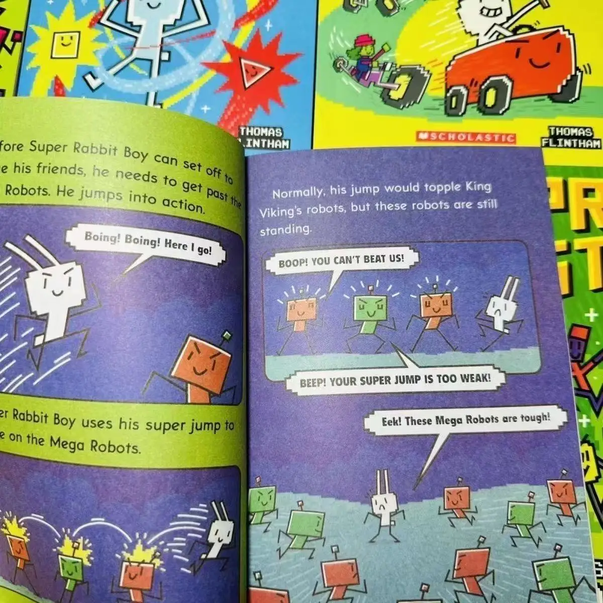 14 Books English Press Start Super Rabbit Boy Reading Edition ...
