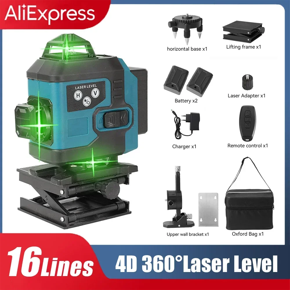 4D-16-Lines-Laser-Level-Self-Leveling-360-Horizontal-And-Vertical-Cross ...