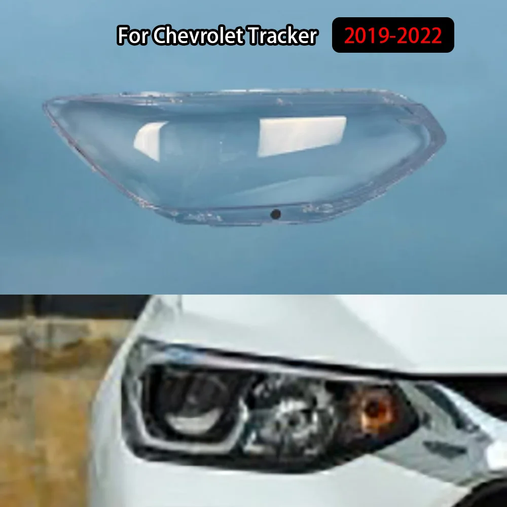 For Chevrolet Tracker 2019-2022 Front Headlamp Cover Transparent Mask ...