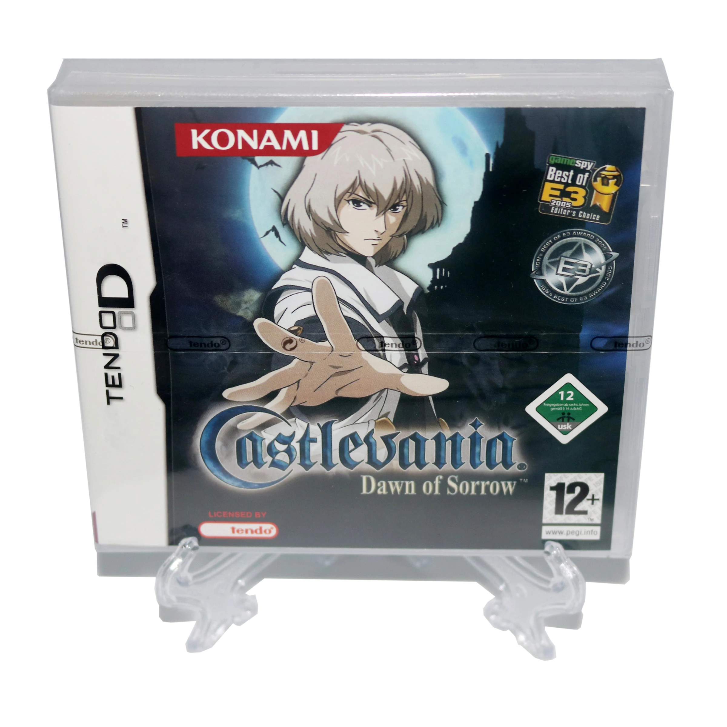 Castlevania: Dawn of Sorrow versión europea sellada, paquete 1:1 ...