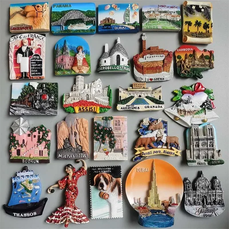 Fridge-magnet-Panama-Dubai-France-Italy-Cambodia-Turkey-Italy-Greece ...