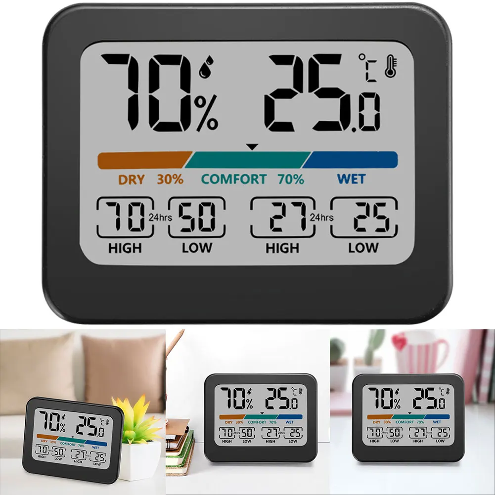 Digital-Temperature-Humidity-Meter-Color-Large-Screen-Temperature ...
