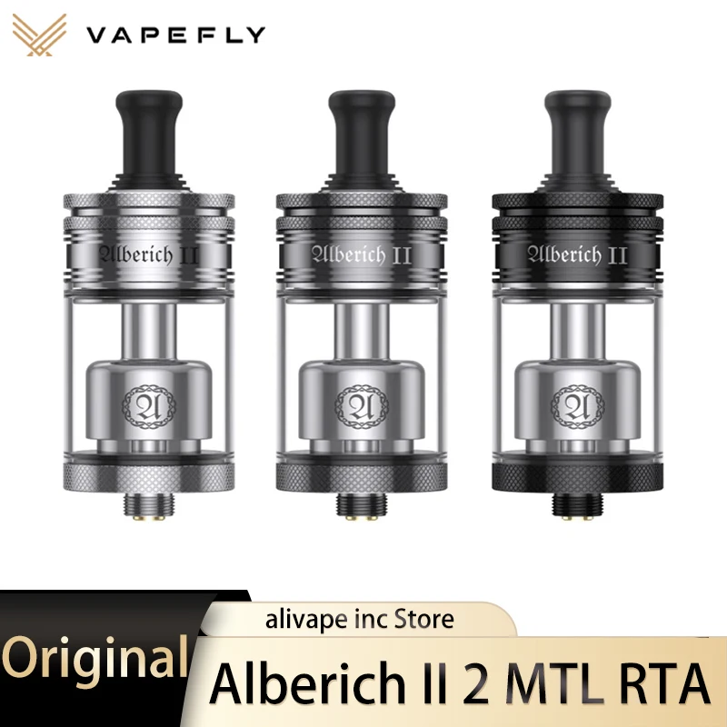 Original-Vapefly-Alberich-II-MTL-RTA-Tank-4ml-Empty-Atomizer-Single ...