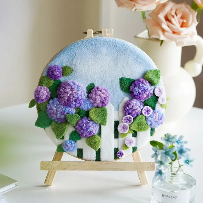CHENISTORY-Funny-DIY-Wool-Felting-Painting-Embroidery-Kit-Creative ...