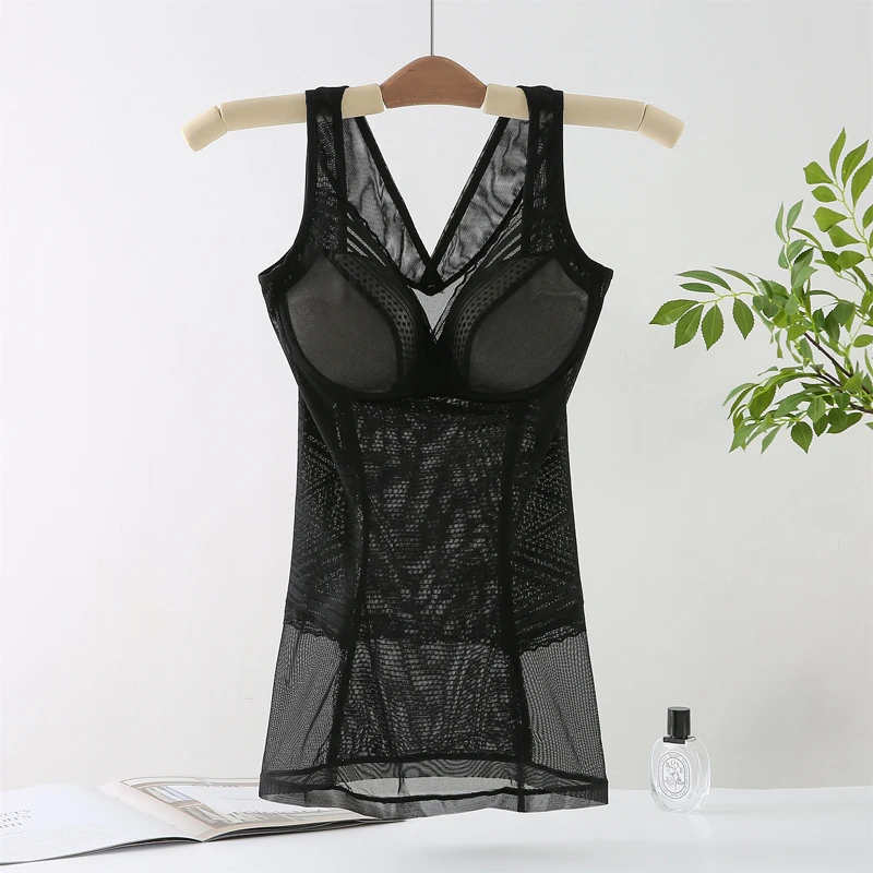 Women-s-One-Piece-Shapewear-With-Bra-There-Are-wire-free-Body-Shaper ...